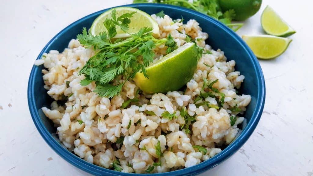 Cilantro Lime Brown Rice - Profusion Curry