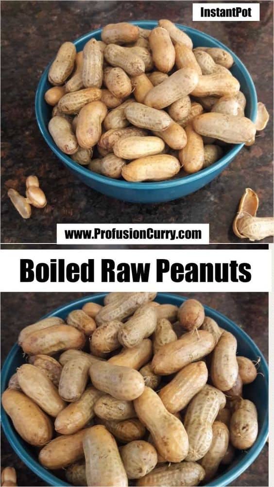 Classic Boiled Peanuts - Instant Pot or Stovetop - Profusion Curry