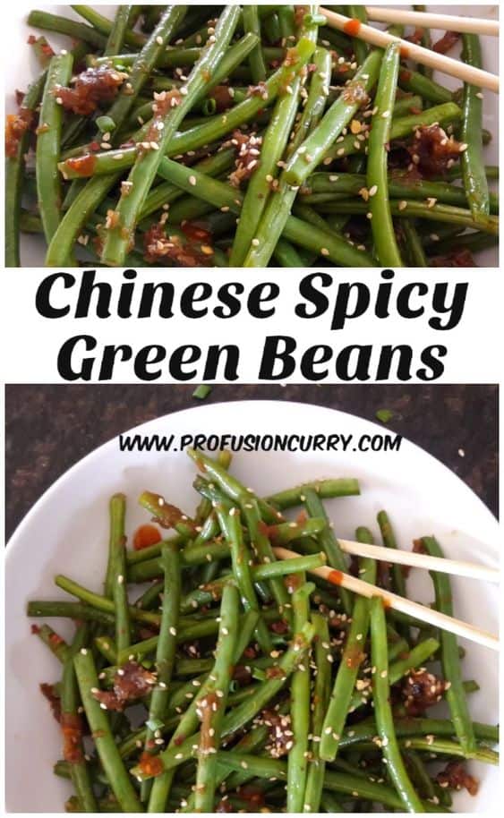 Spicy Green Beans Recipe - Profusion Curry
