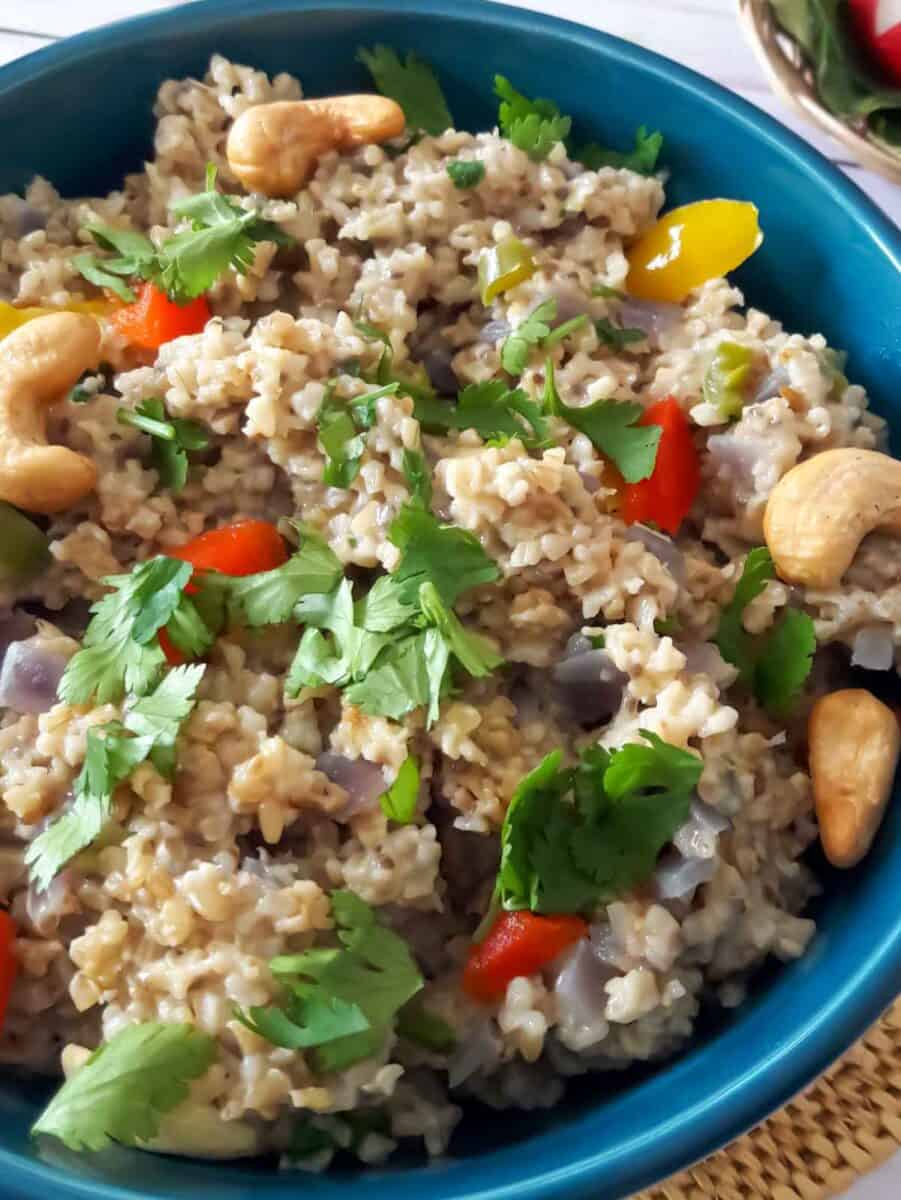 Masala Oats - Indian Savory Oats Upma - Profusion Curry