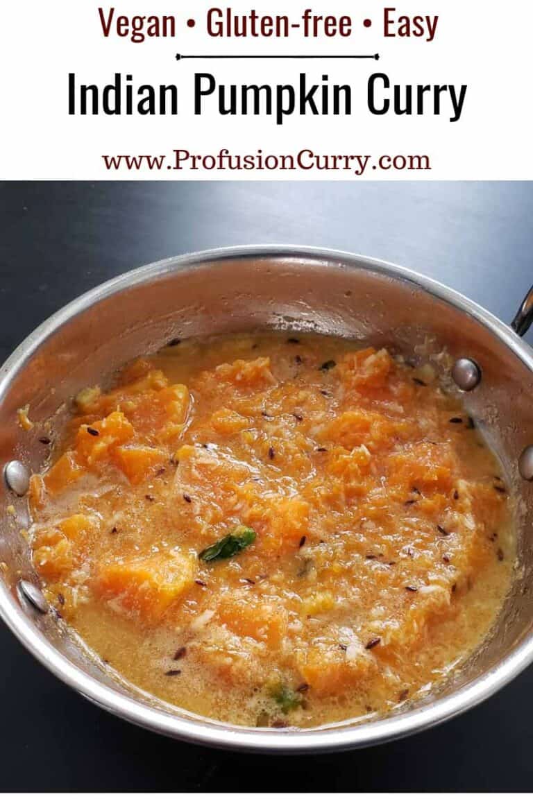 Indian Pumpkin Curry - Instant Pot Option - Profusion Curry