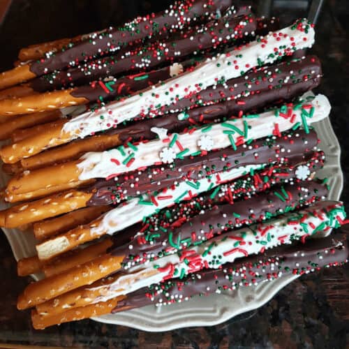 Homemade Chocolate Dipped Pretzels Instantpot