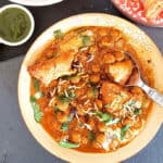 Delhi Style Easy Samosa Chat Recipe - Profusion Curry