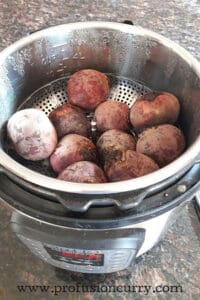 Instant Pot Steamed Beets - Profusion Curry