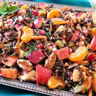 Instant Pot Wild Rice Stuffing - Profusion Curry