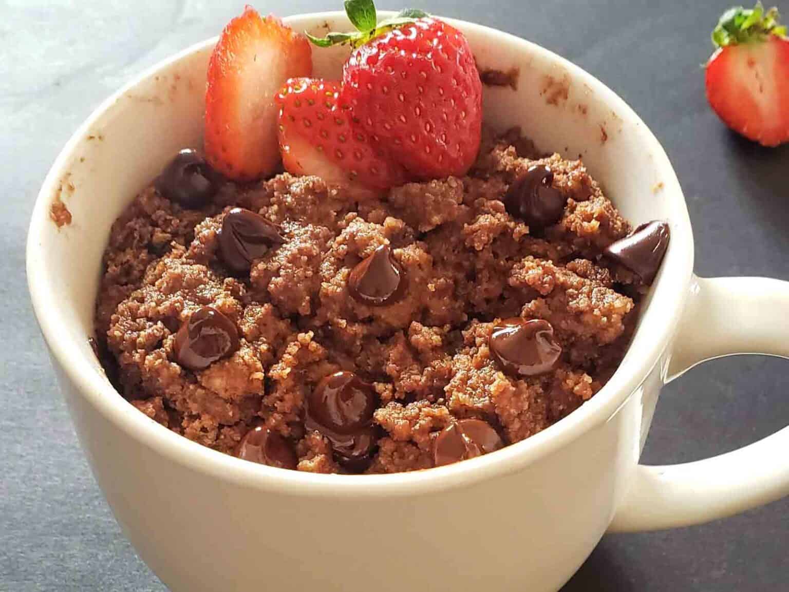 Almond Flour Mug Cake - Profusion Curry