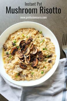 Restaurant Style Risotto Recipe - Profusion Curry