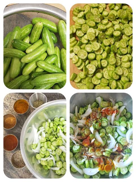 Tindora Stir Fry - Ivy Gourd Fry in Air Fryer - Profusion Curry