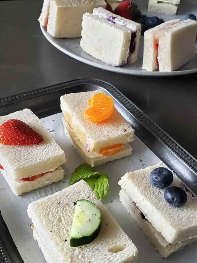 English Tea Sandwiches - Profusion Curry