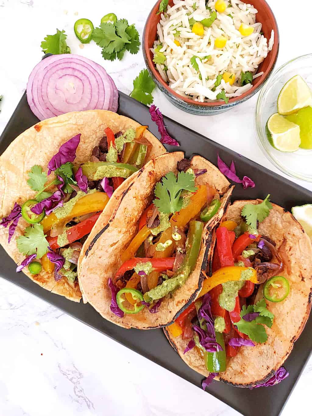 Fajita Tacos - Profusion Curry