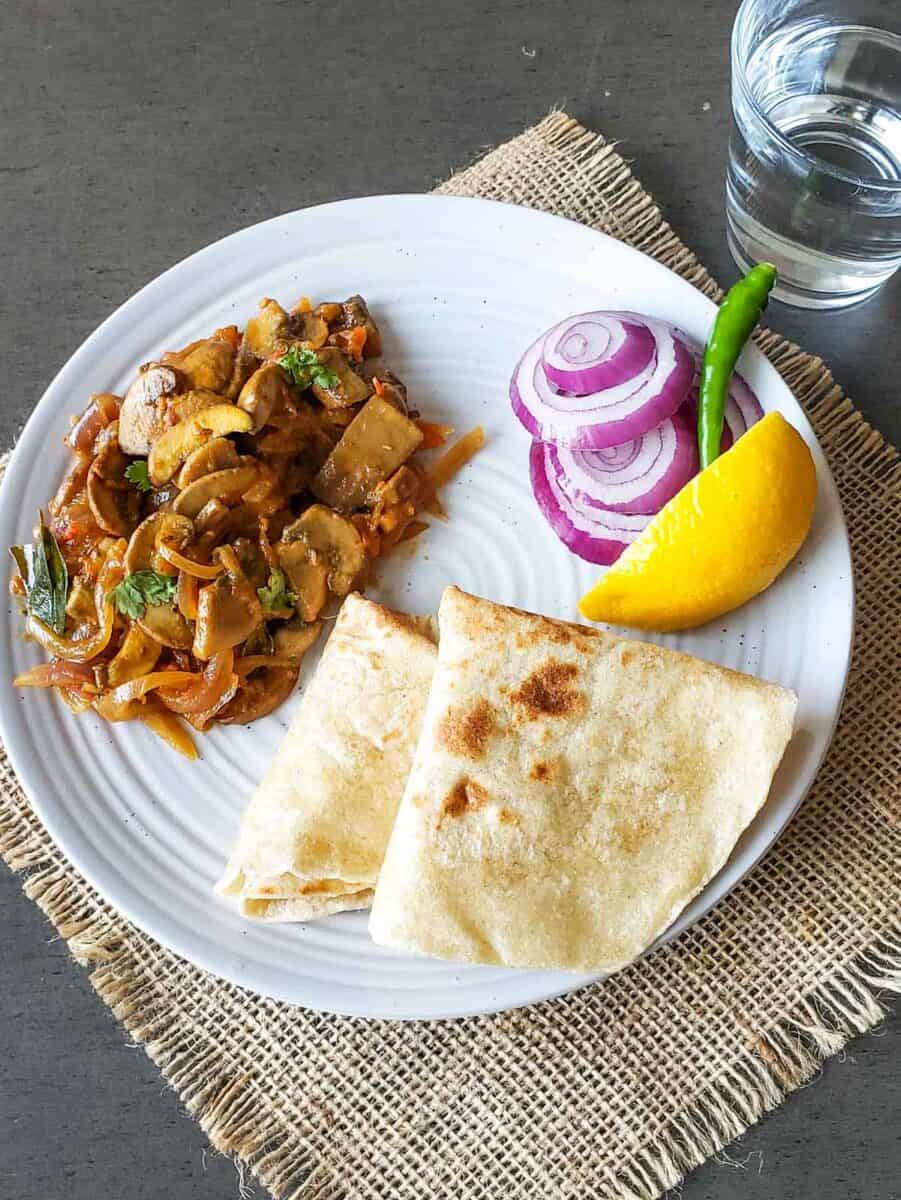 Mushroom Masala Recipe - Profusion Curry