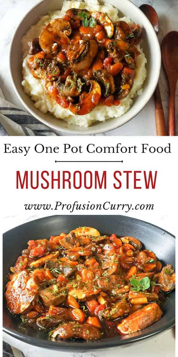 Mushroom Stew - Profusion Curry
