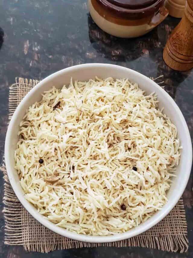 Jeera Rice - Indian Cumin Rice - Profusion Curry