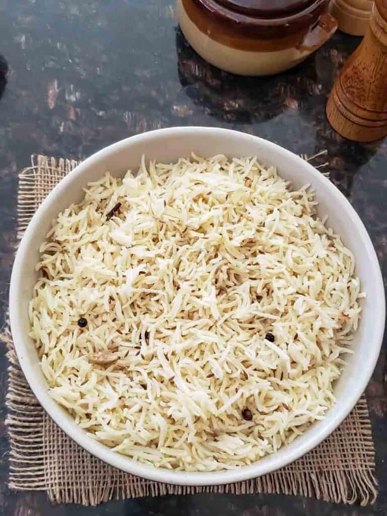 Jeera Rice - Indian Cumin Rice - Profusion Curry