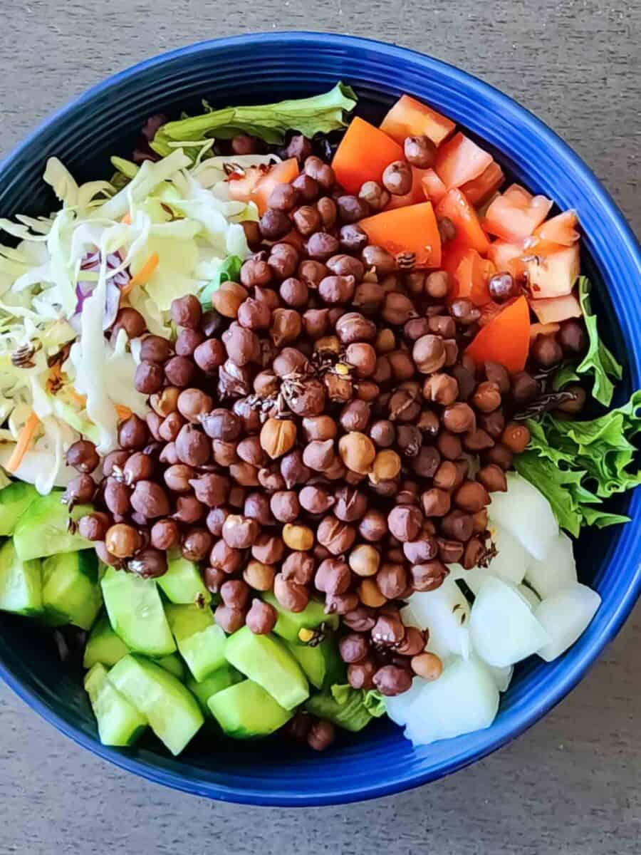 Kala Chana Salad - Profusion Curry