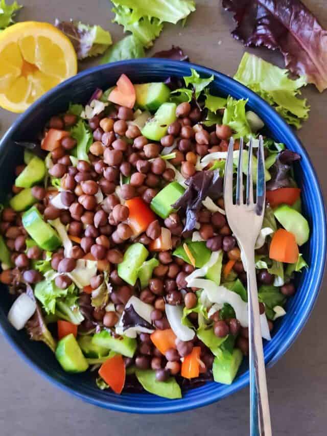 Kala Chana Salad - Profusion Curry