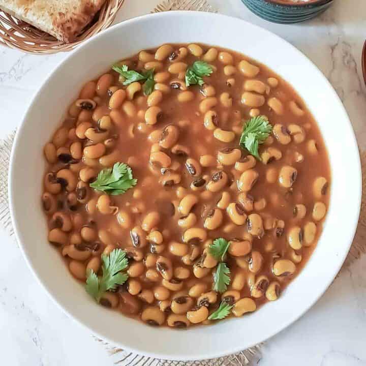 Lobia Masala - Indian Black Eyed Peas Curry - Profusion Curry