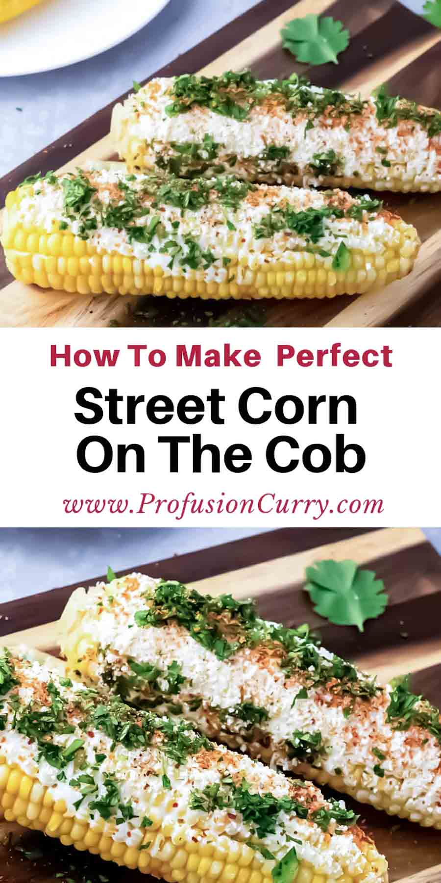 Street Corn on the Cob - Profusion Curry