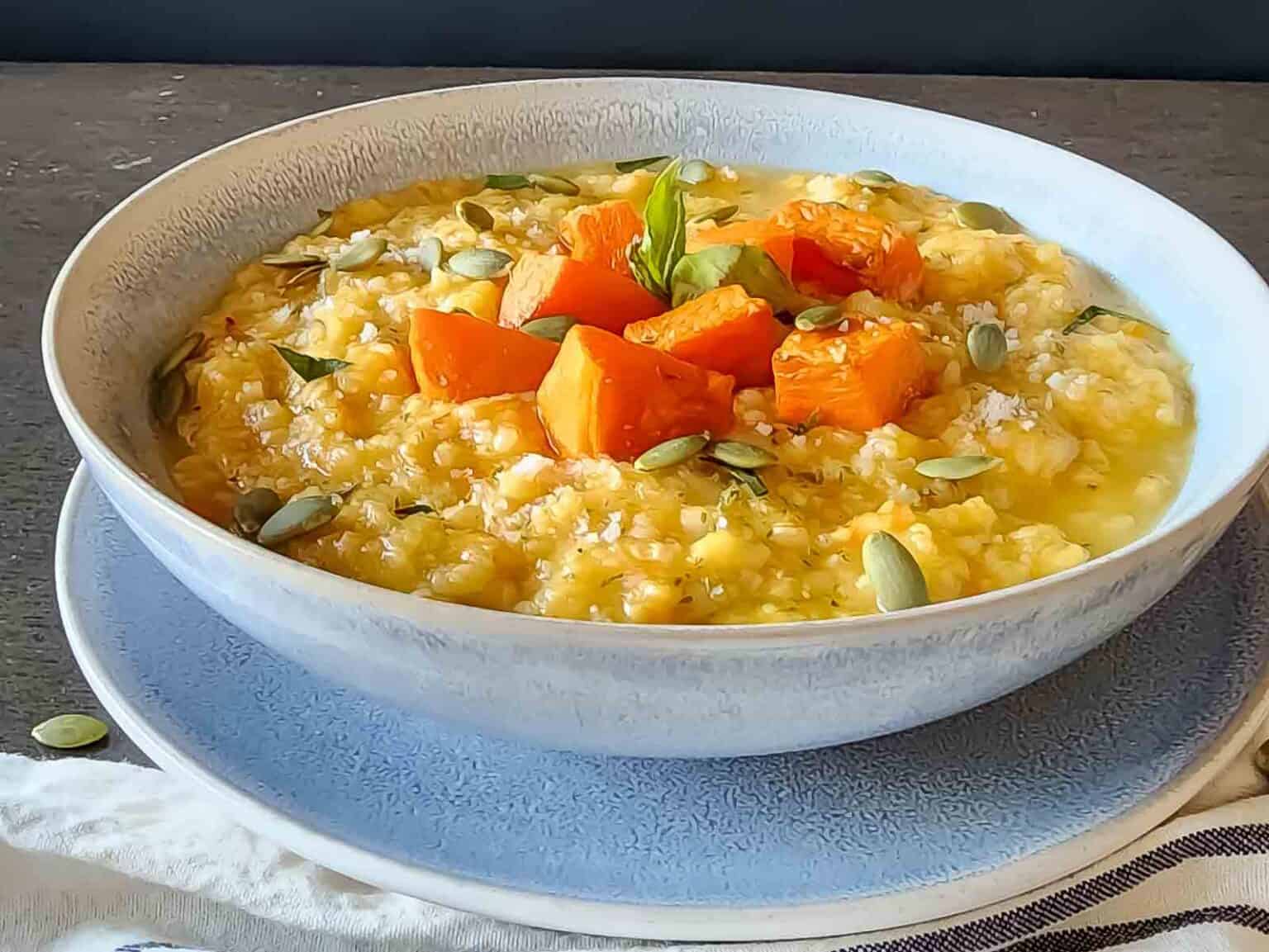 Pumpkin Risotto - Profusion Curry