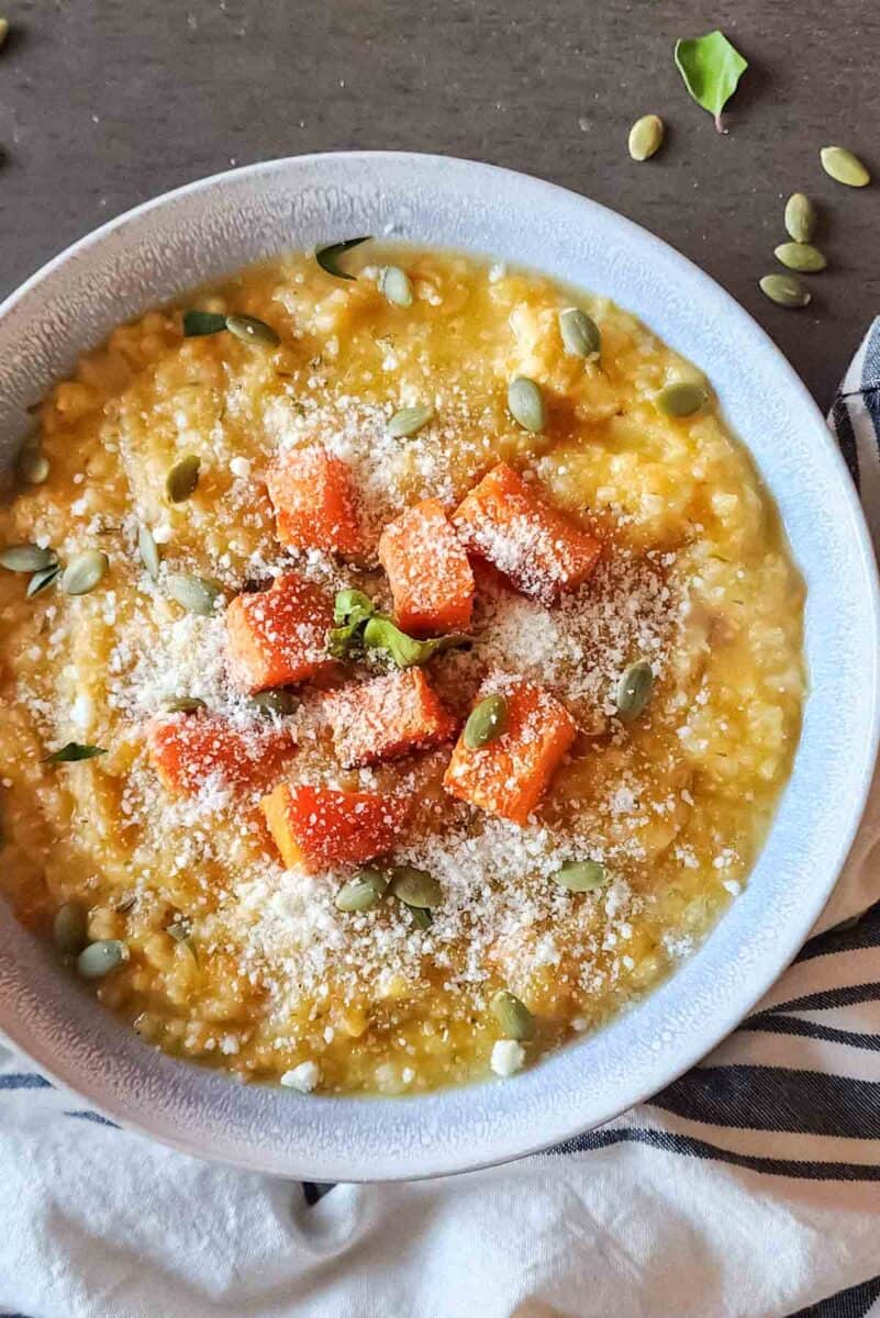 Pumpkin Risotto - Profusion Curry