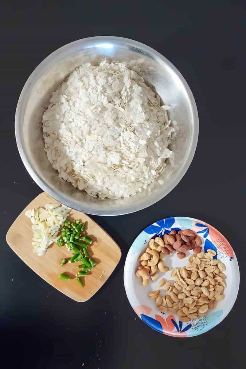 Roasted Poha Chivda Recipe - Profusion Curry