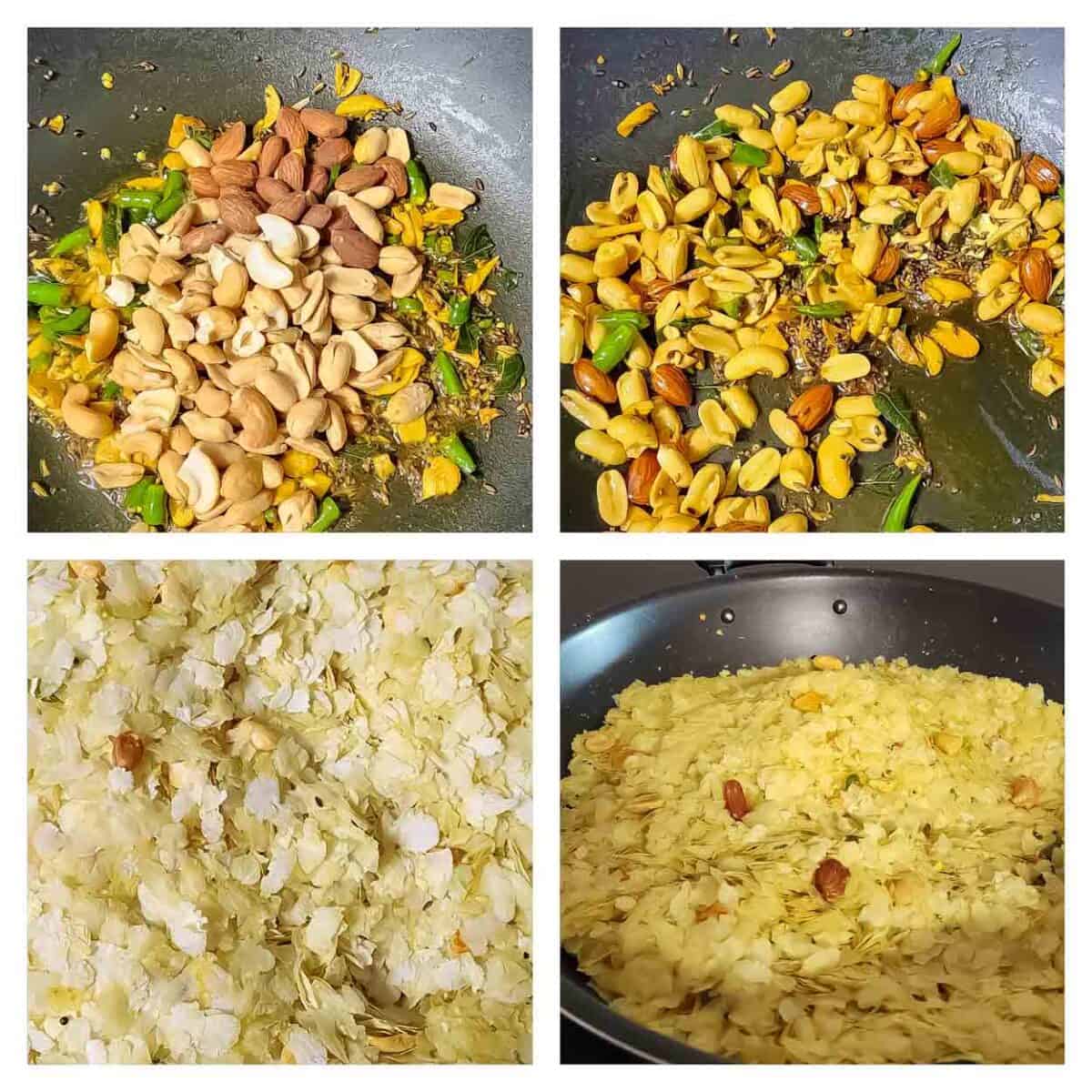Roasted Poha Chivda Recipe - Profusion Curry