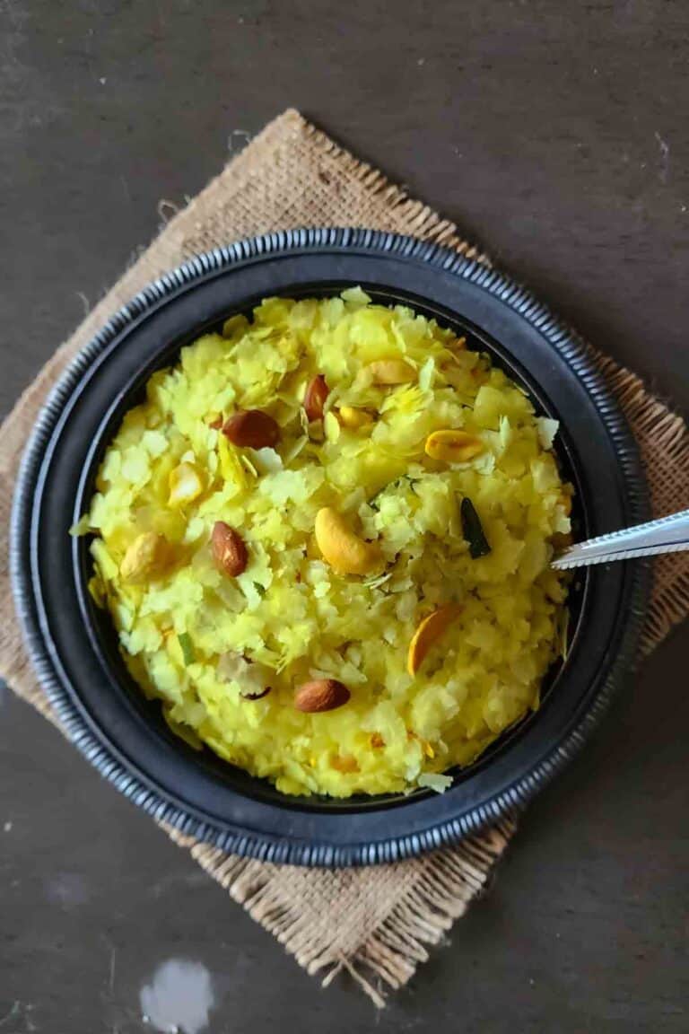 Roasted Poha Chivda Recipe - Profusion Curry