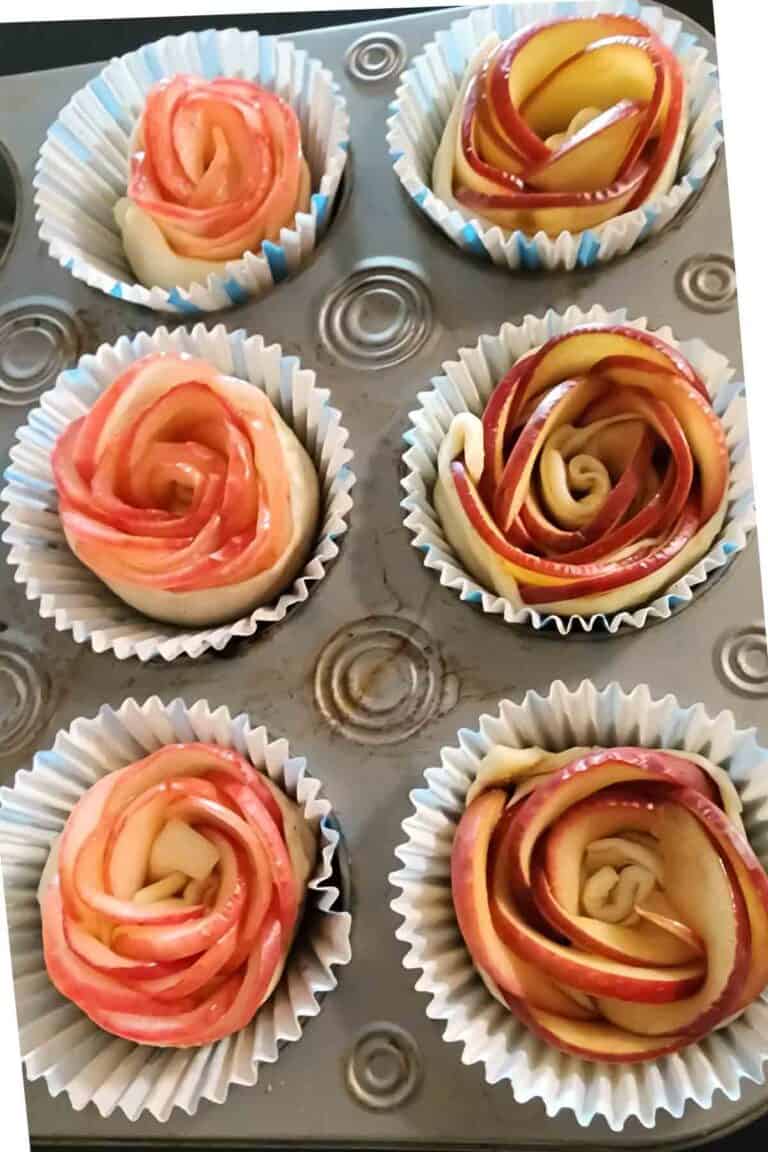 Apple Rose Puff Pastry - Profusion Curry