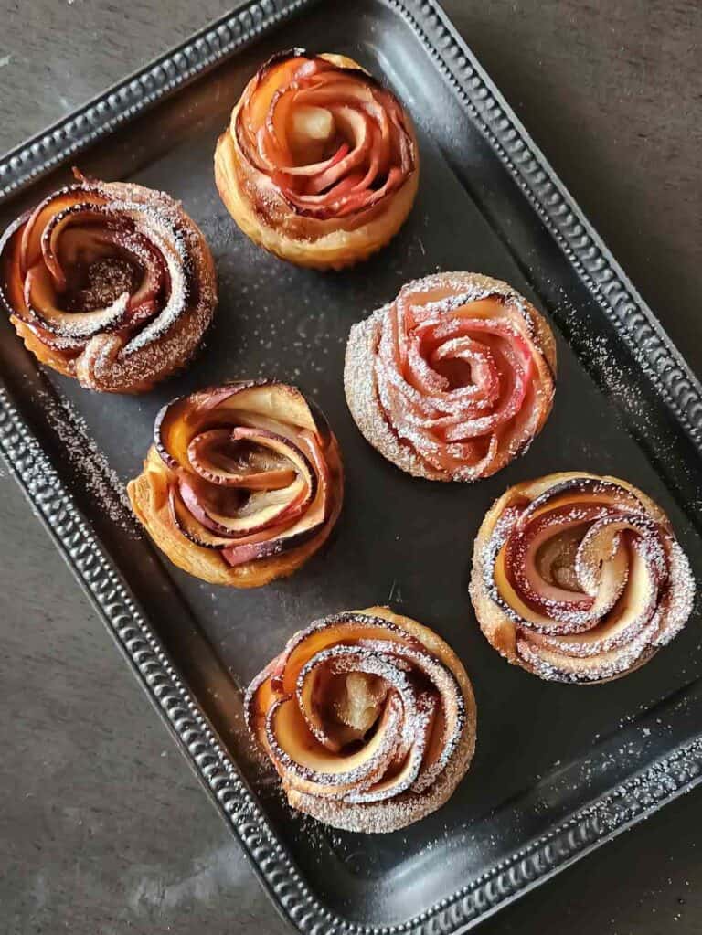 Apple Rose Puff Pastry - Profusion Curry