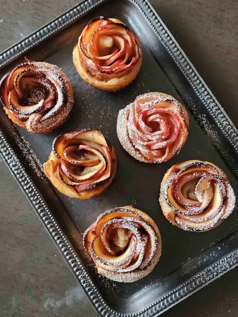 Apple Rose Puff Pastry - Profusion Curry