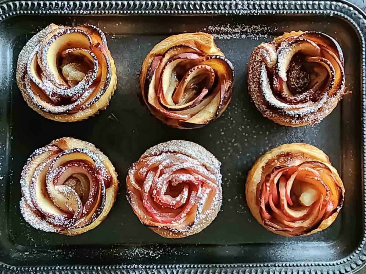 Apple Rose Puff Pastry - Profusion Curry
