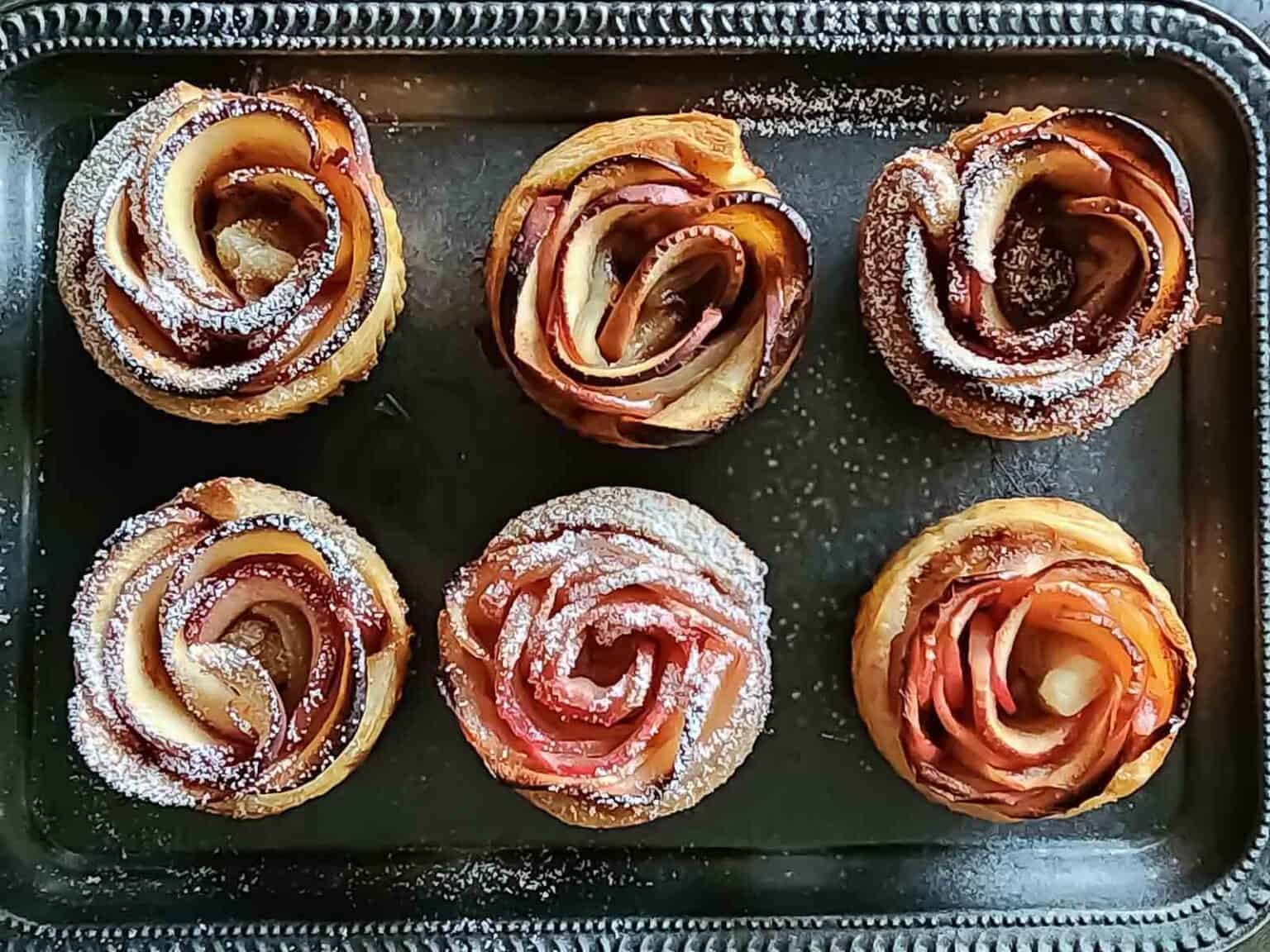 Apple Rose Puff Pastry - Profusion Curry