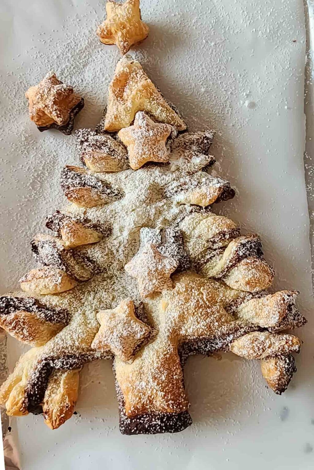 2-Ingredient Nutella Christmas Tree - Profusion Curry