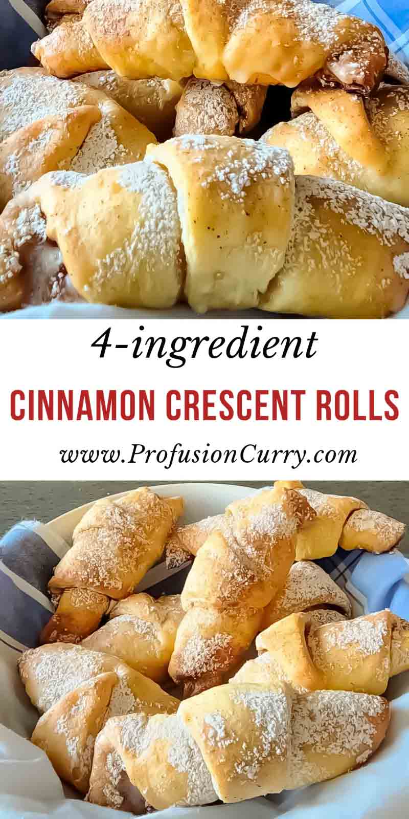 Cinnamon Crescent Rolls - Profusion Curry
