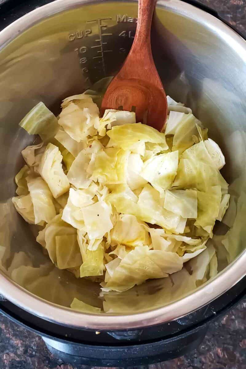 Instant Pot Buttered Cabbage Recipe - Profusion Curry